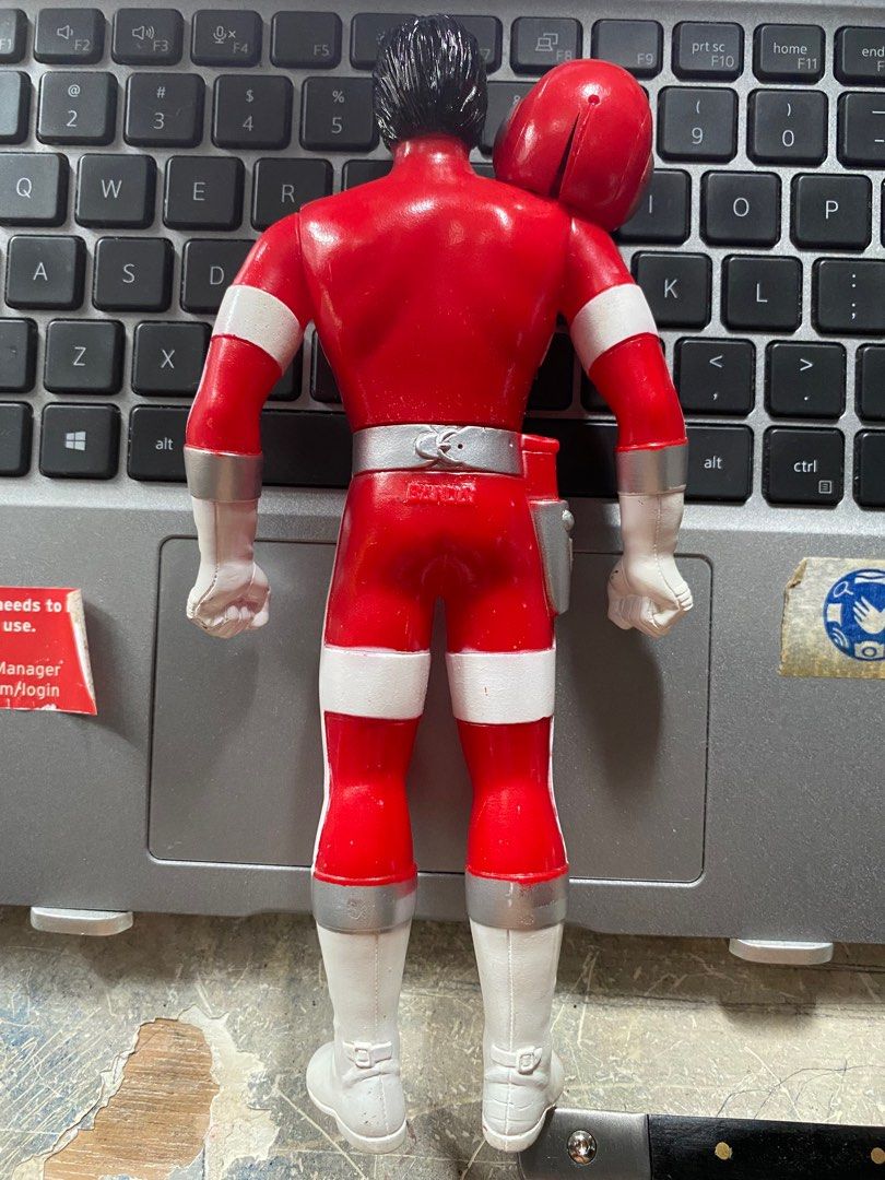Bioman Red 1 Bandai Big Sofubi, Hobbies & Toys, Toys & Games on Carousell