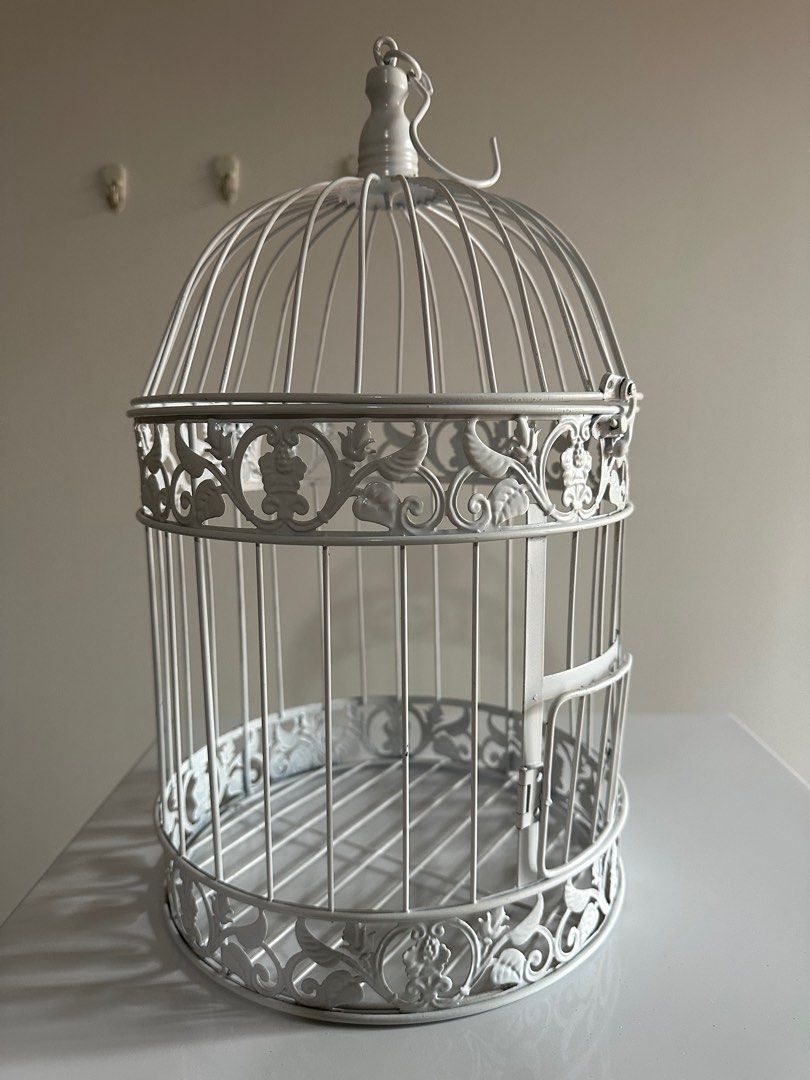 Bird cage, Furniture & Home Living, Home Decor, Other Home Decor on Carousell