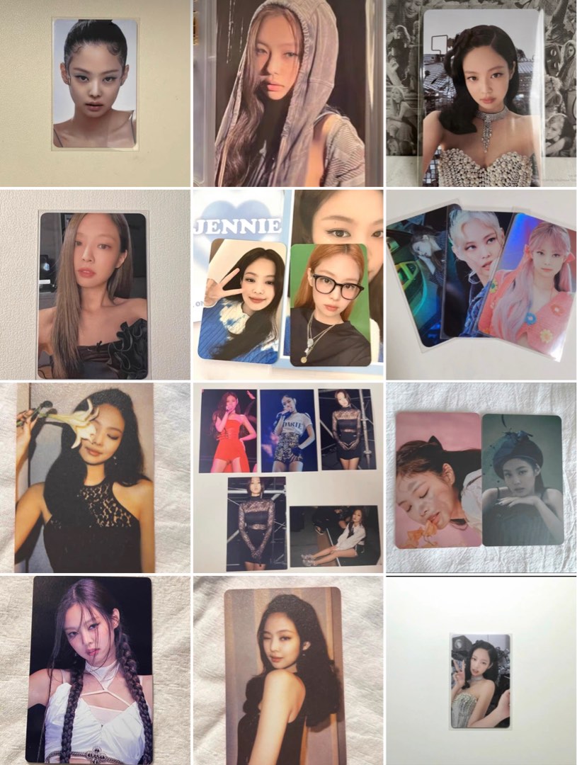 BLACKPINK JENNIE PHOTOCARD PC, Hobbies & Toys, Collectibles ...