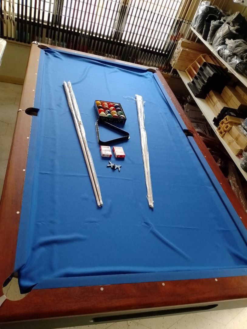 BLAKK BILLIARD TABLE (MAXIMA 7 INSPIRED), Sports Equipment, Sports ...