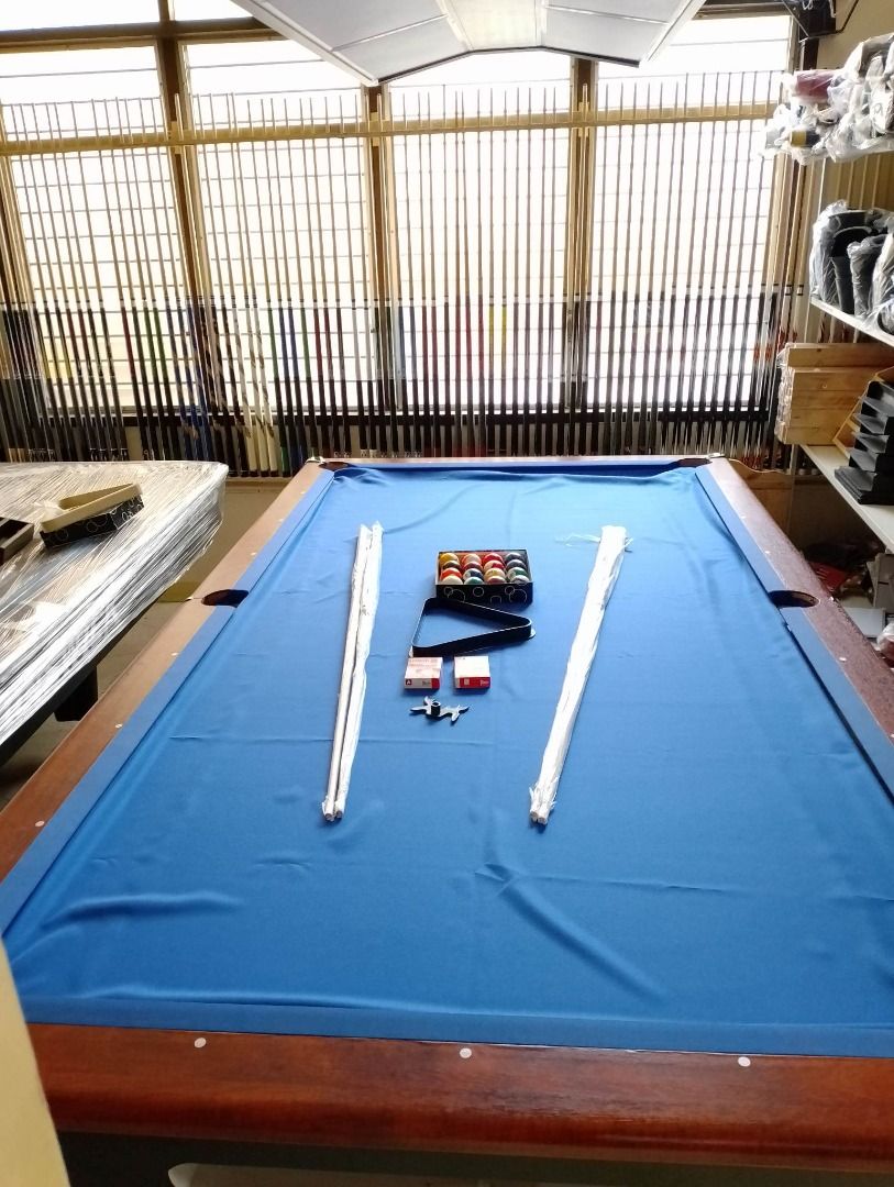 BLAKK BILLIARD TABLE (MAXIMA 7 INSPIRED), Sports Equipment, Sports ...