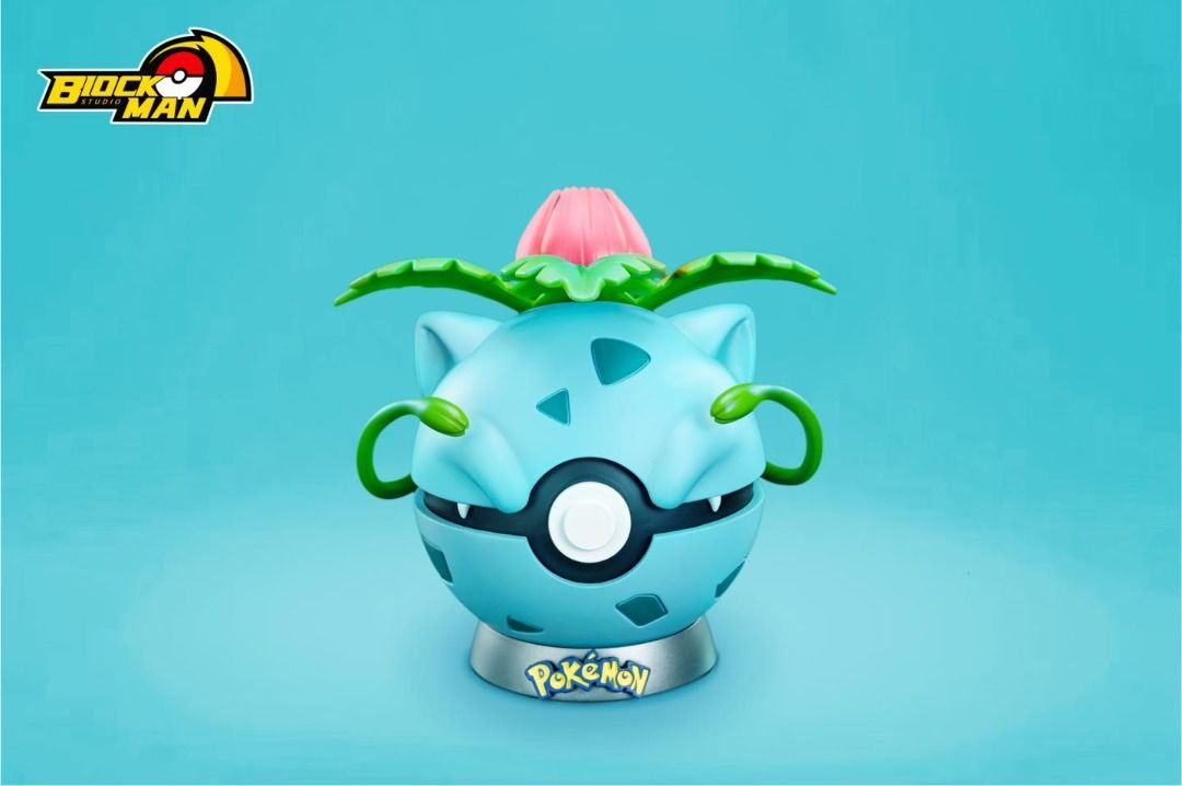 Blockman Studio - Pokeball Series - Bulbasaur, Hobbies & Toys, Toys ...