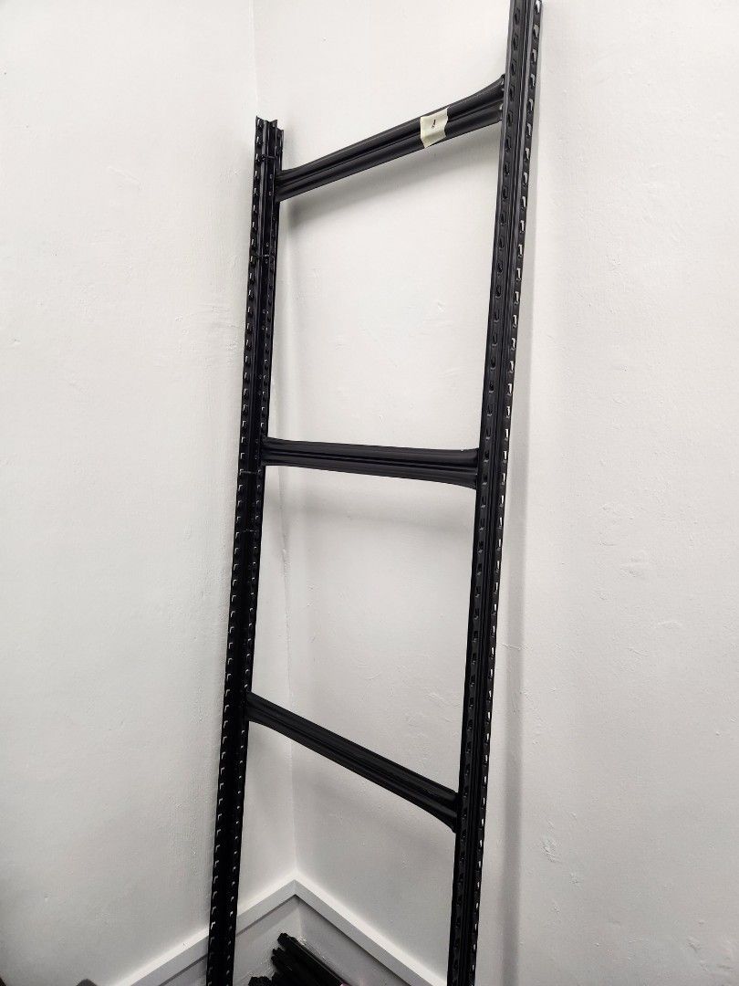 Sim Win Liang Boltless rack (black) FRAME ONLY, Furniture & Home Living ...