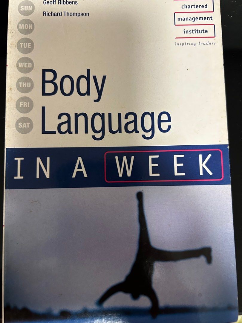 Book 3 - Body language in a week, Hobbies & Toys, Books & Magazines ...