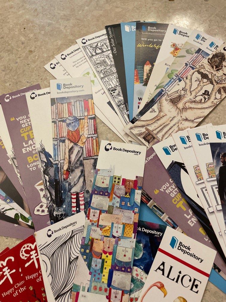 Book Depository bookmarks, Hobbies & Toys, Memorabilia & Collectibles ...