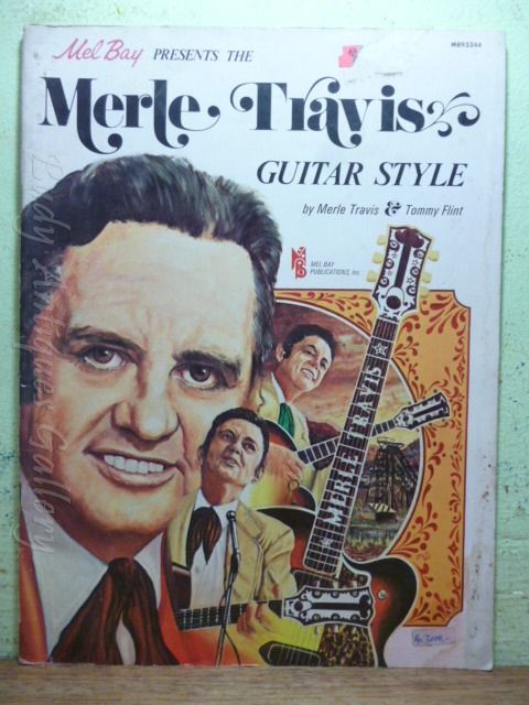 Book Mel Bay Presents The Merle Travis Guitar Style 1974, Buku & Alat ...