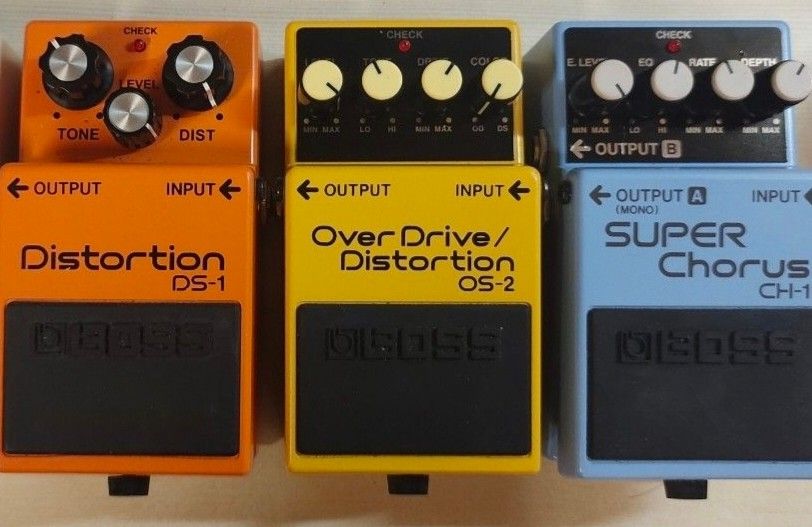 BOSS OS-3 OverDrive / Distortion Pedal for Electric Guitar, Hobbies ...