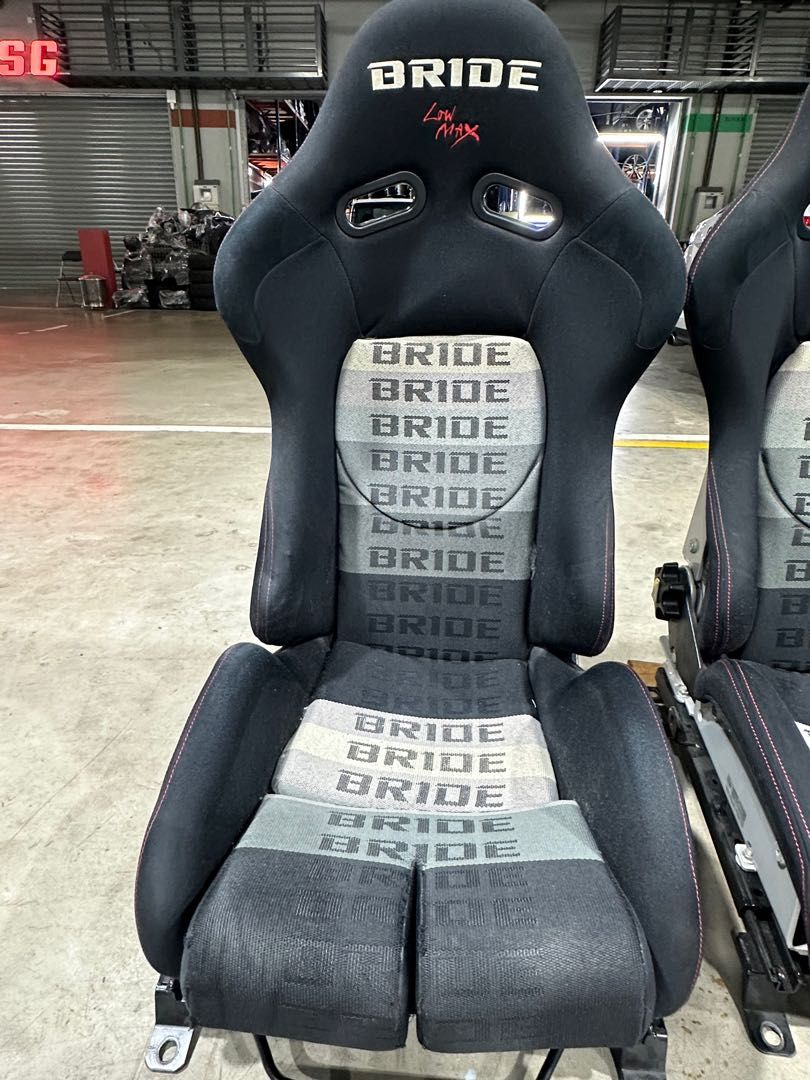 Bride Stradia II Carbon Kevlar (Used) 2PC w/Bride Evo X rails, Car ...