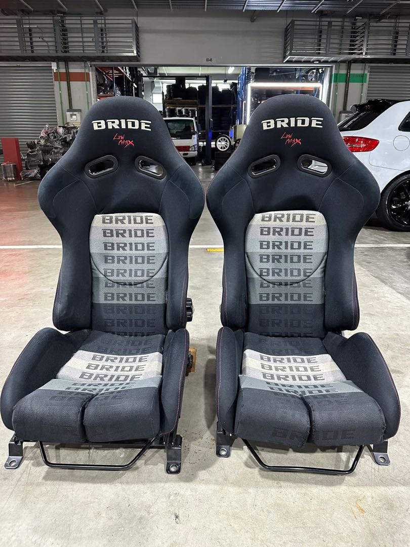 Bride Stradia II Carbon Kevlar (Used) 2PC w/Bride Evo X rails, Car Accessories, Accessories on ...