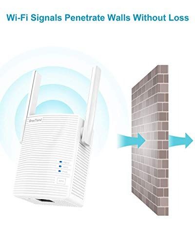 Brostrend Ac Wifi Booster Range Extender Wps Easy Setup Wifi Extender Mbps Wireless