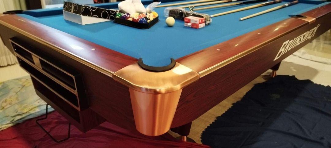 BRUNSWICK BILLIARD TABLE/GAMIT SA BILYARAN, Sports Equipment, Sports & Games, Billiards and ...