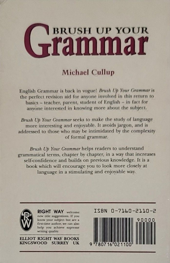 BRUSH UP YOUR GRAMMAR on Carousell