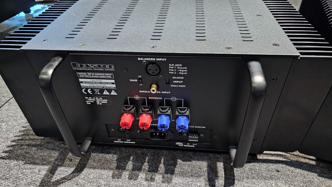 Bryston 28B-SST monoblock power amplifier (price further reduced ...