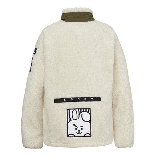 BT21 x Kolon Sports - Fleece Jacket, 女裝, 外套及戶外衣服 - Carousell