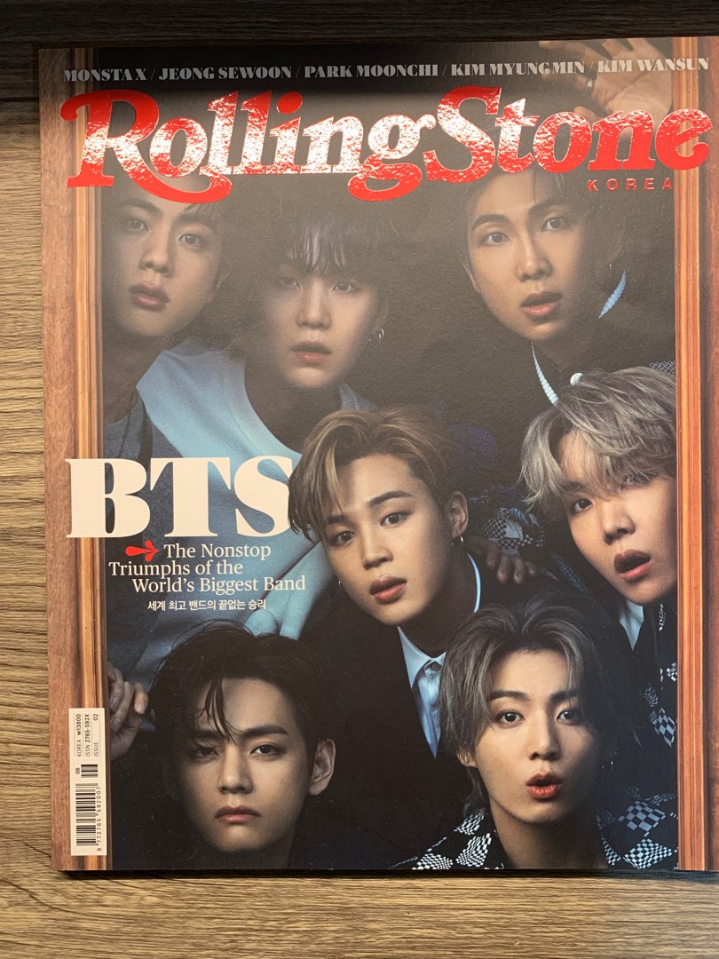 BTS Rolling Stone on Carousell