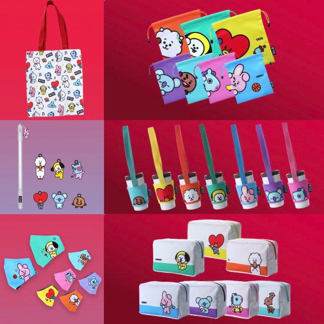 BTS Singtel x BT21 Fan Merchandise, Hobbies & Toys, Memorabilia ...