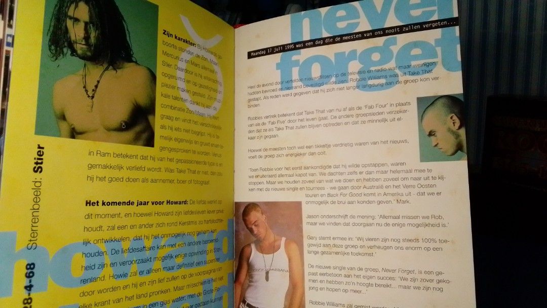 Take That Book's Journey Album on Carousell