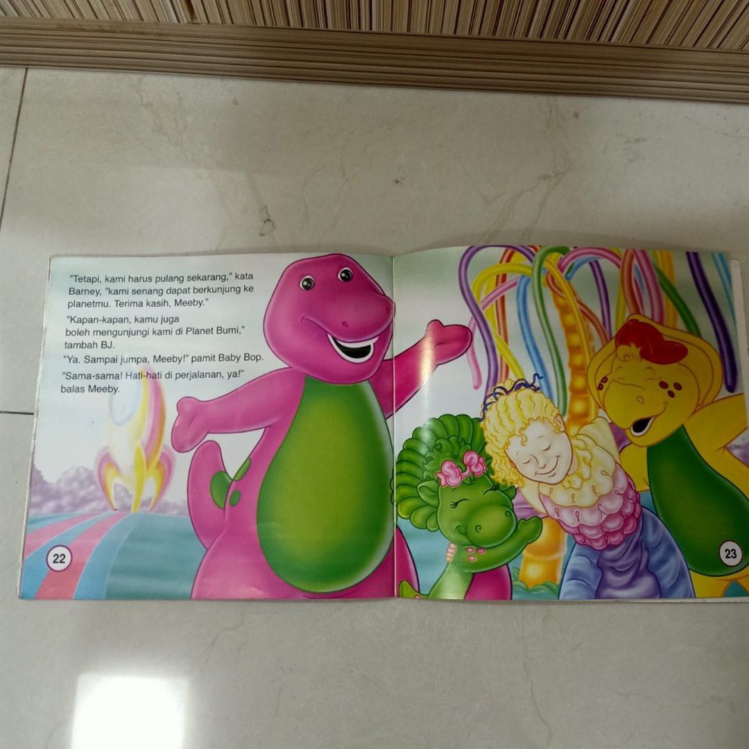 Buku cerita barney/buku cerita bahasa indonesia/buku barney/buku cerita ...