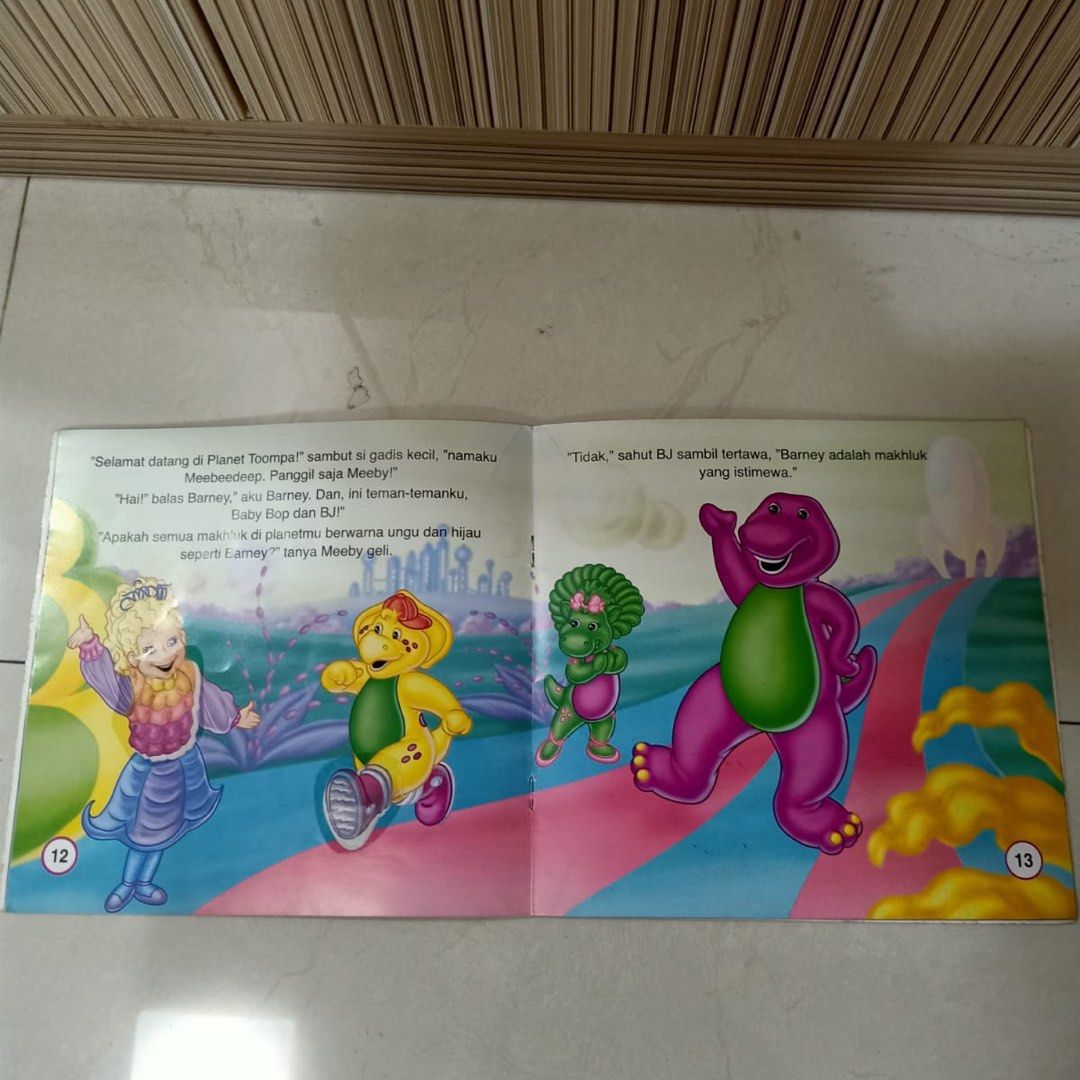 Buku cerita barney/buku cerita bahasa indonesia/buku barney/buku cerita ...