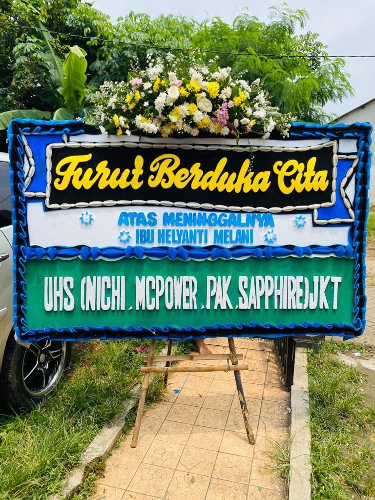 Bunga papan boen tek bio / bunga papan terdekat rumah duka, Desain & Kerajinan Tangan, Karya ...