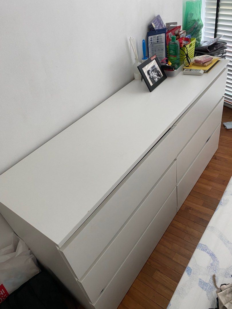 Cabinet IKEA MALM, Furniture & Home Living, Furniture, Shelves ...