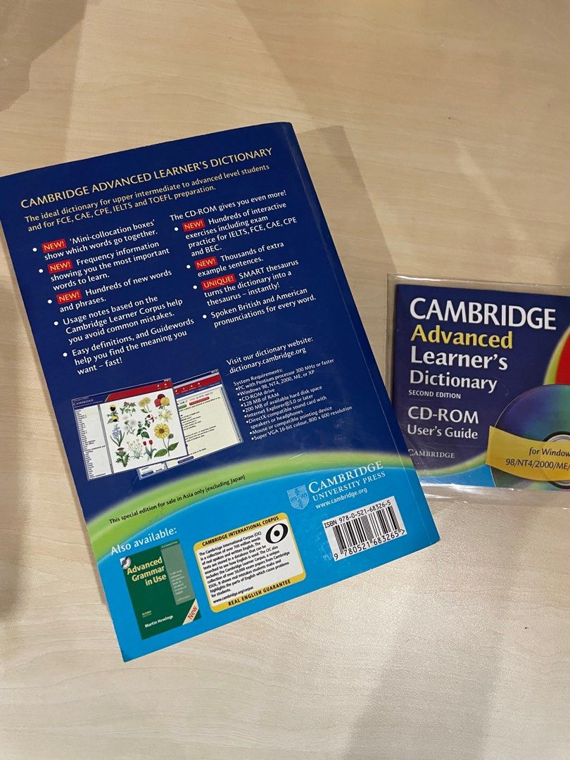 Canbridge advanced learner’s dictionary, Buku & Alat Tulis, Buku Pelajaran di Carousell