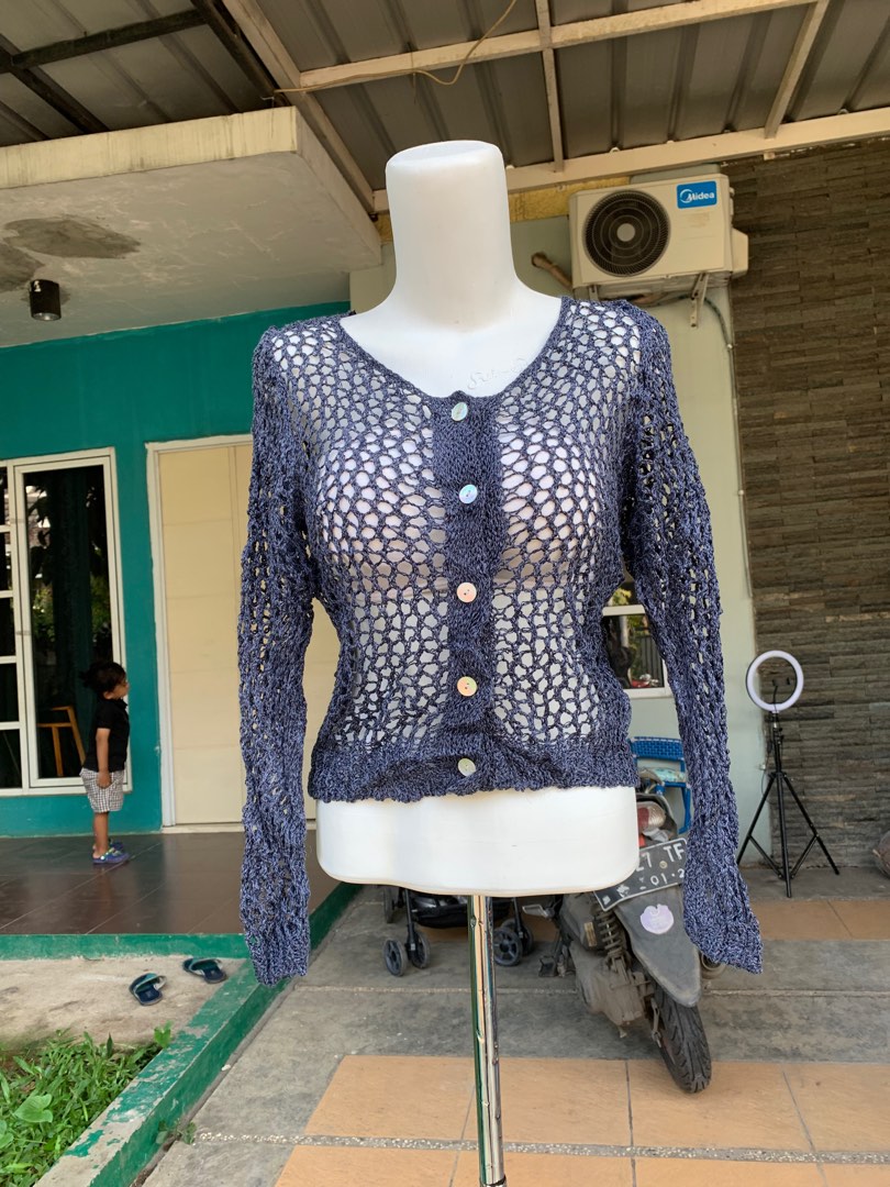 Cardigan Rajut ‼️ RAJUT 100% IMPORT PREMIUM‼️, Fesyen Wanita, Pakaian ...