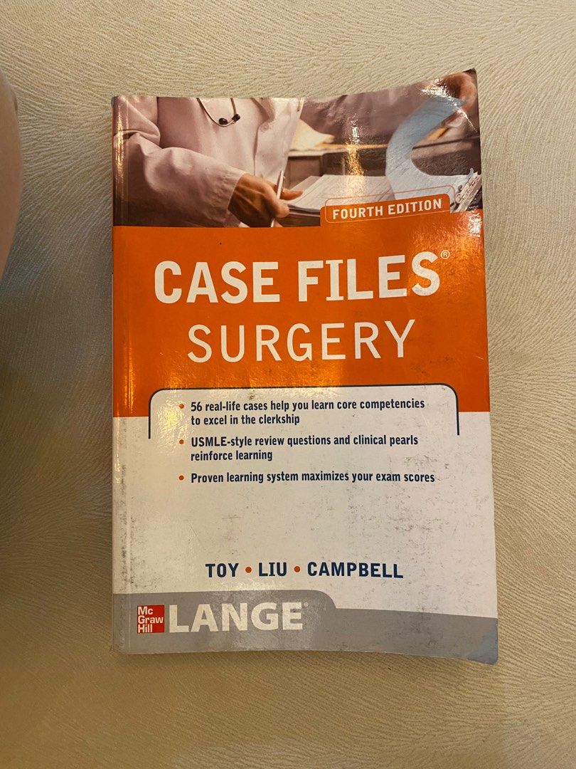 Case Files Surgery, Hobbies & Toys, Books & Magazines, Textbooks on Carousell
