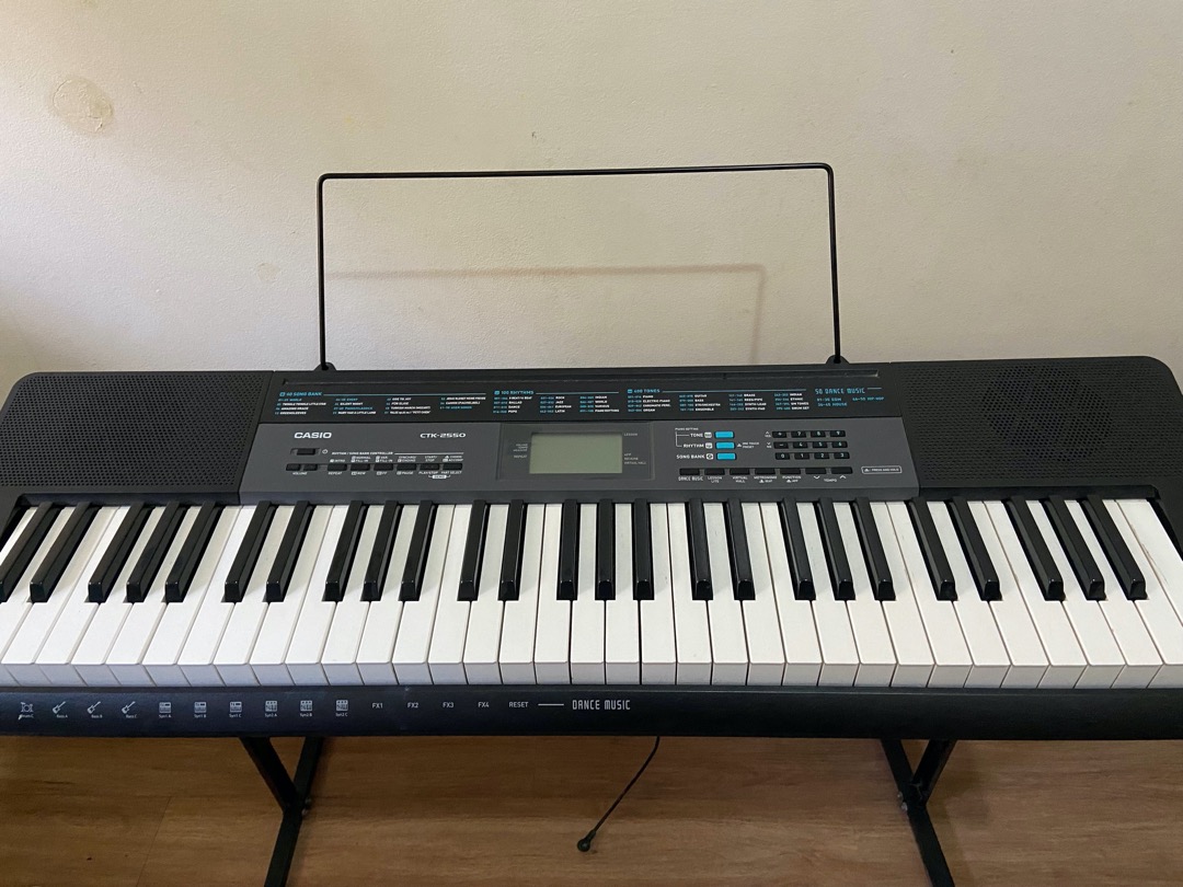 Casio CT2550 Keyboard, Audio, Other Audio Equipment on Carousell