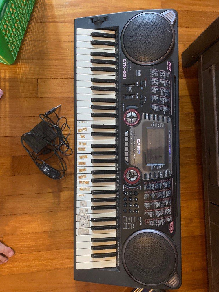 Casio CTK-631 Electric Keyboard, Hobbies & Toys, Music & Media, Musical ...