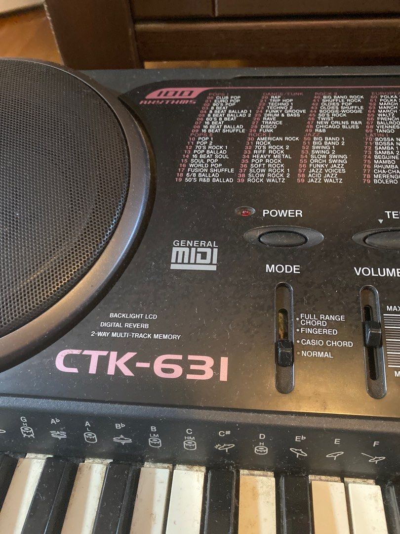 Casio CTK-631 Electric Keyboard, Hobbies & Toys, Music & Media, Musical Instruments on Carousell