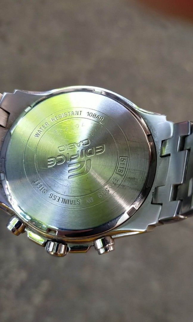 Casio Edifice(Authentic), Men's Fashion, Watches & Accessories, Watches ...
