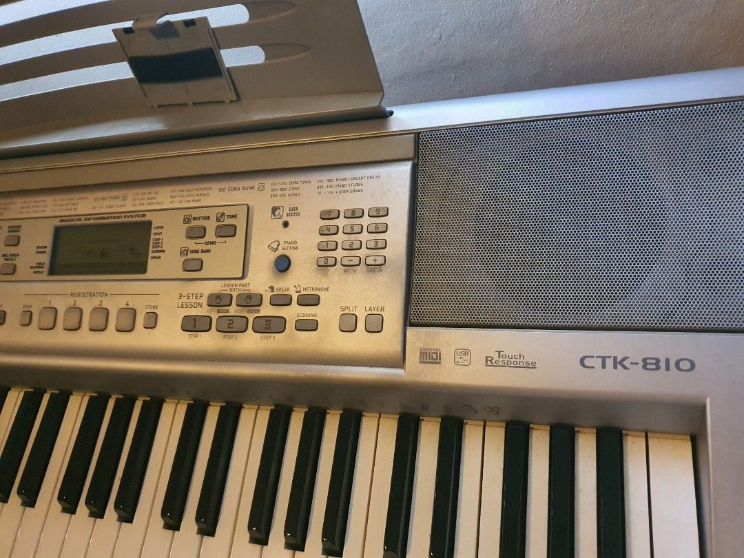 Casio Electronic Keyboard CTK-810 on Carousell
