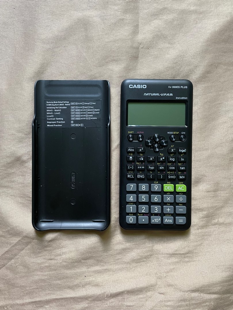 CASIO fx-350 ES PLUS, Computers & Tech, Office & Business Technology on ...