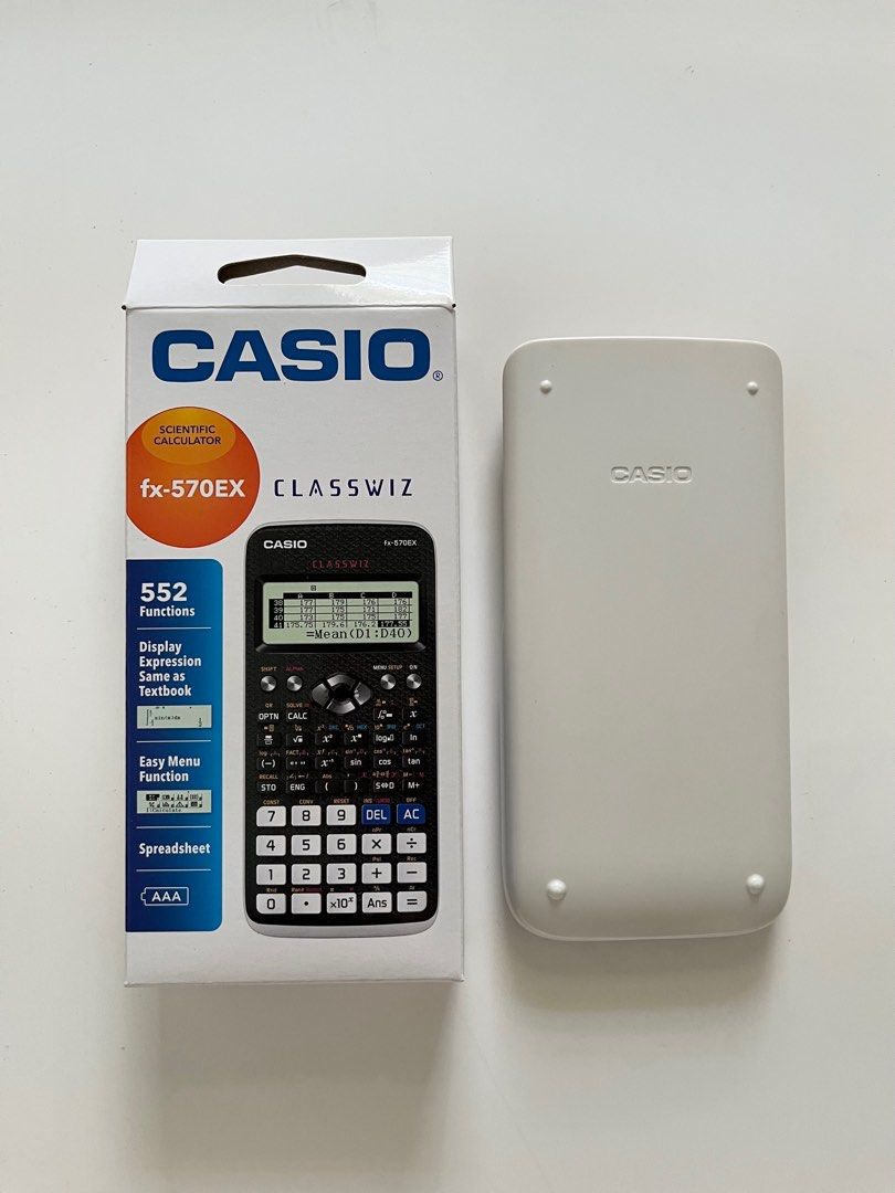 Casio fx-570EX Scientific Calculator, Hobbies & Toys, Stationery ...