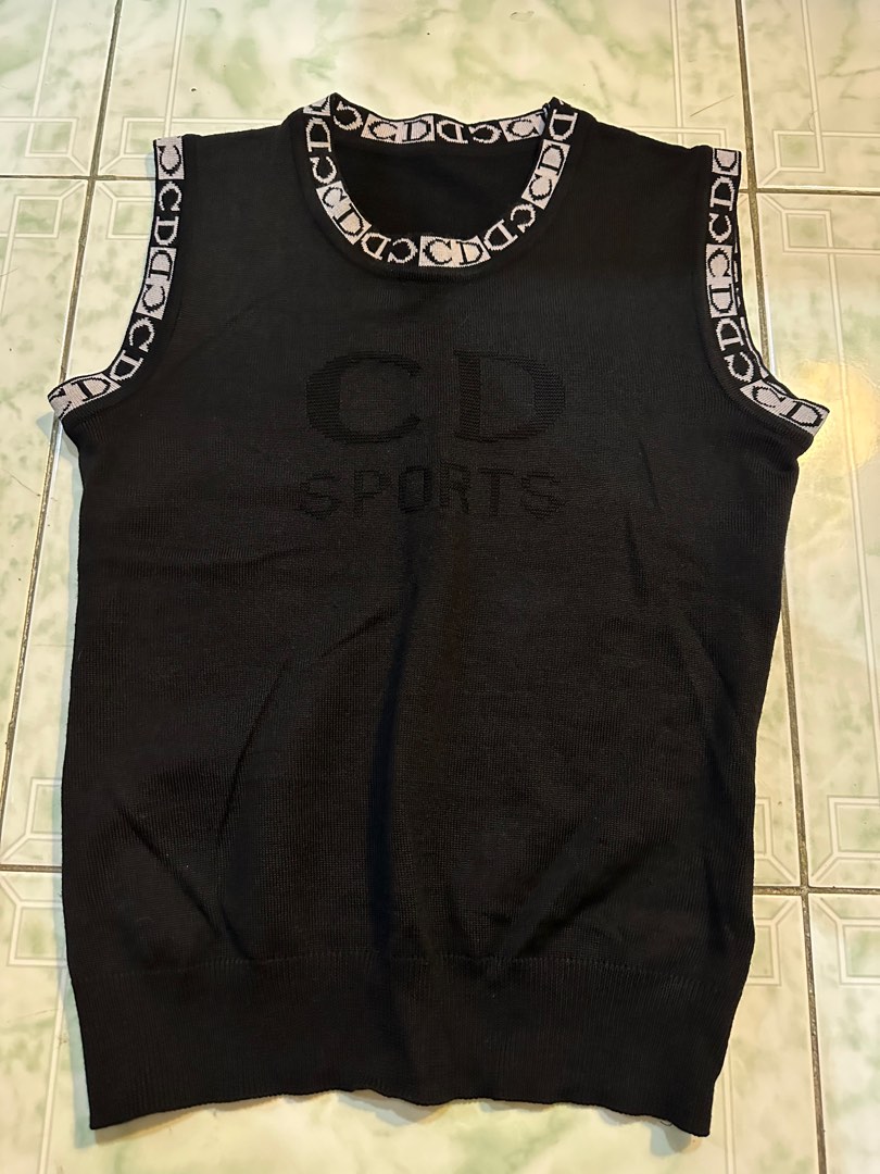 CD sports knit top on Carousell