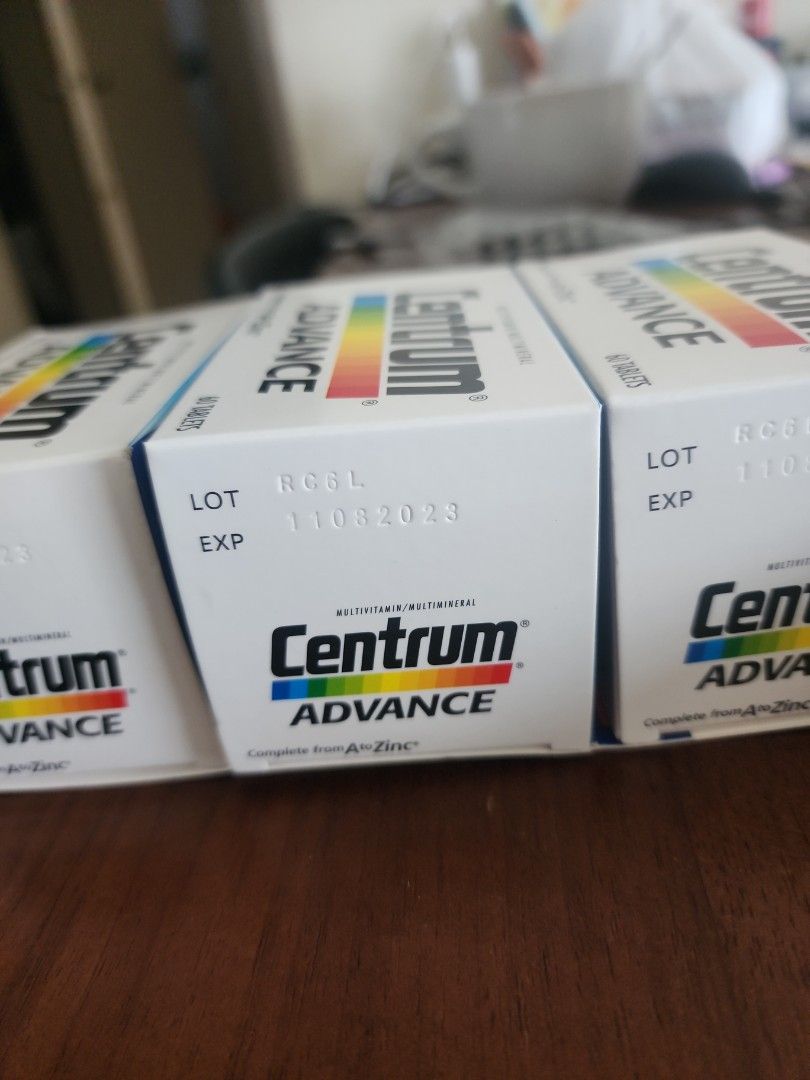 Centrum Advance, Health & Nutrition, Health Supplements, Vitamins & Supplements on Carousell