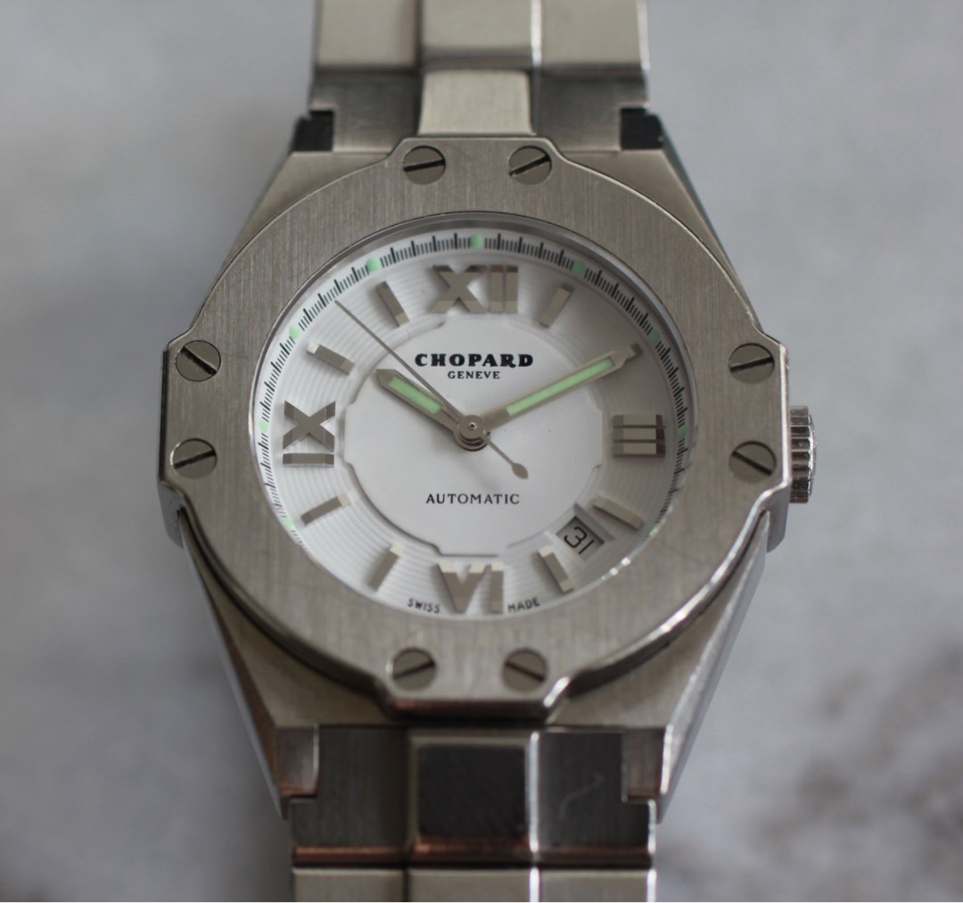 Chopard LUC St. Moritz Automatic Midsize 33mm Ref 8385, Luxury, Watches on Carousell