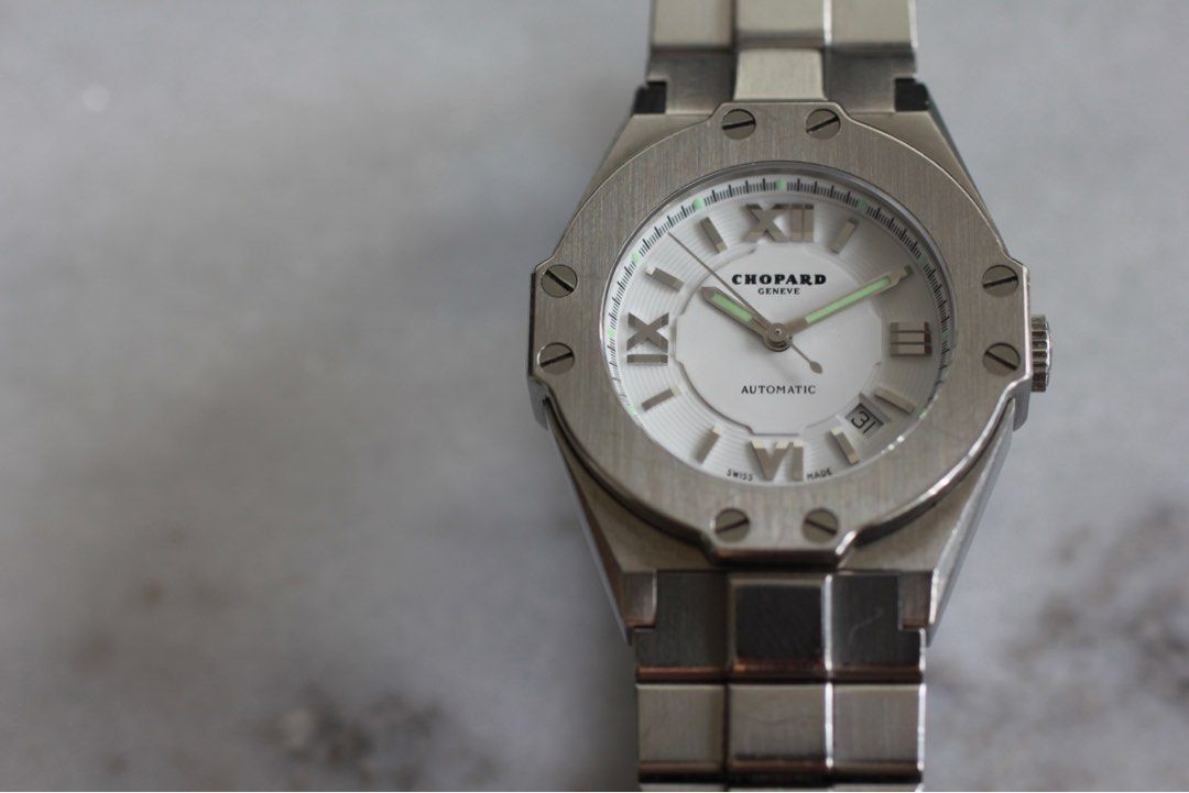 Chopard LUC St. Moritz Automatic Midsize 33mm Ref 8385, Luxury, Watches on Carousell