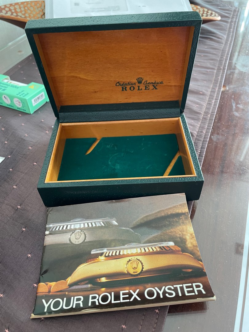 Offer : Classic Rolex box, Luxury, Accessories on Carousell