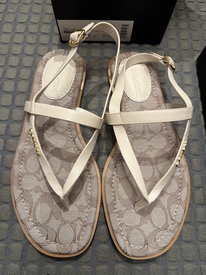 Coach Sandals, Luxury, Sneakers & Footwear on Carousell