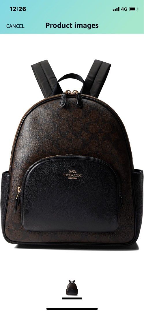 Coach women Backpack, Women's Fashion, Bags & Wallets, Backpacks on ...