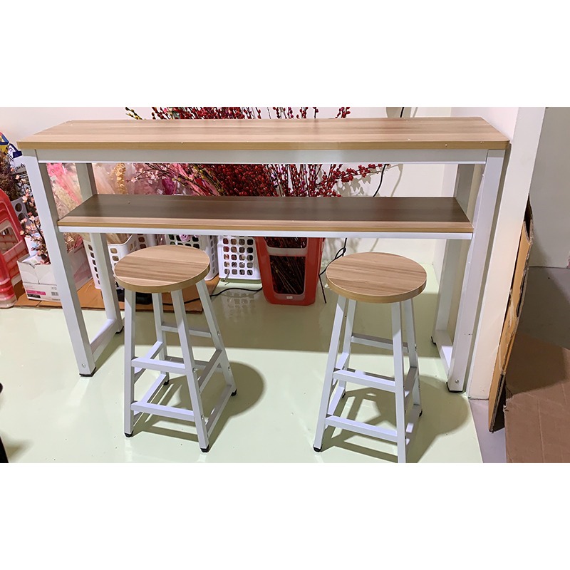 Coffee table commercial restaurant high legs long table bar table table ...