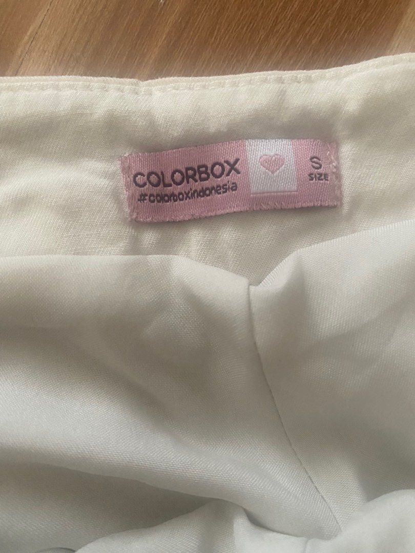 Colorbox celana bahan putih, Fesyen Wanita, Pakaian Wanita, Bawahan di ...