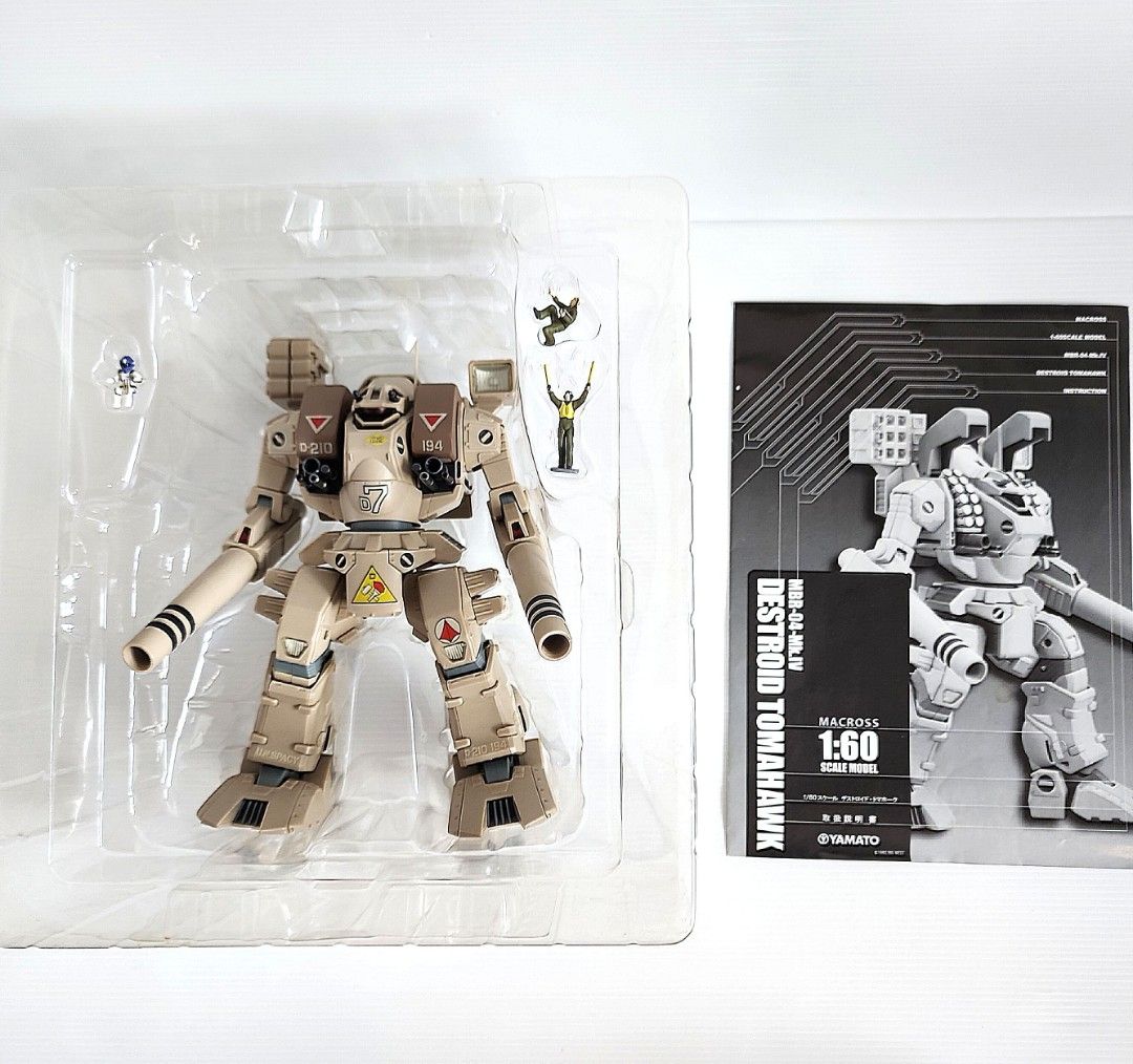 //Combo sets// Yamato Macross 1/60 Destroids Defender / Tomahawk (Olive ...
