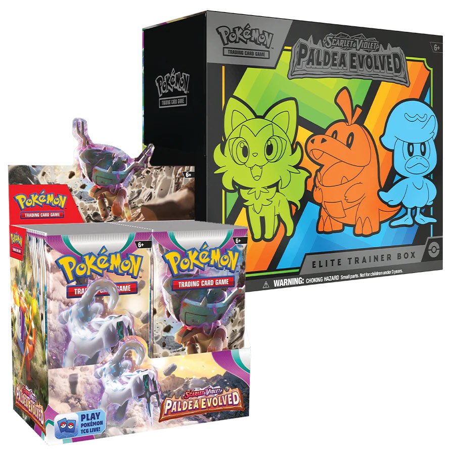 [Confirmed stock] Pokemon TCG Paldea Evolved SV02, Hobbies & Toys, Toys ...
