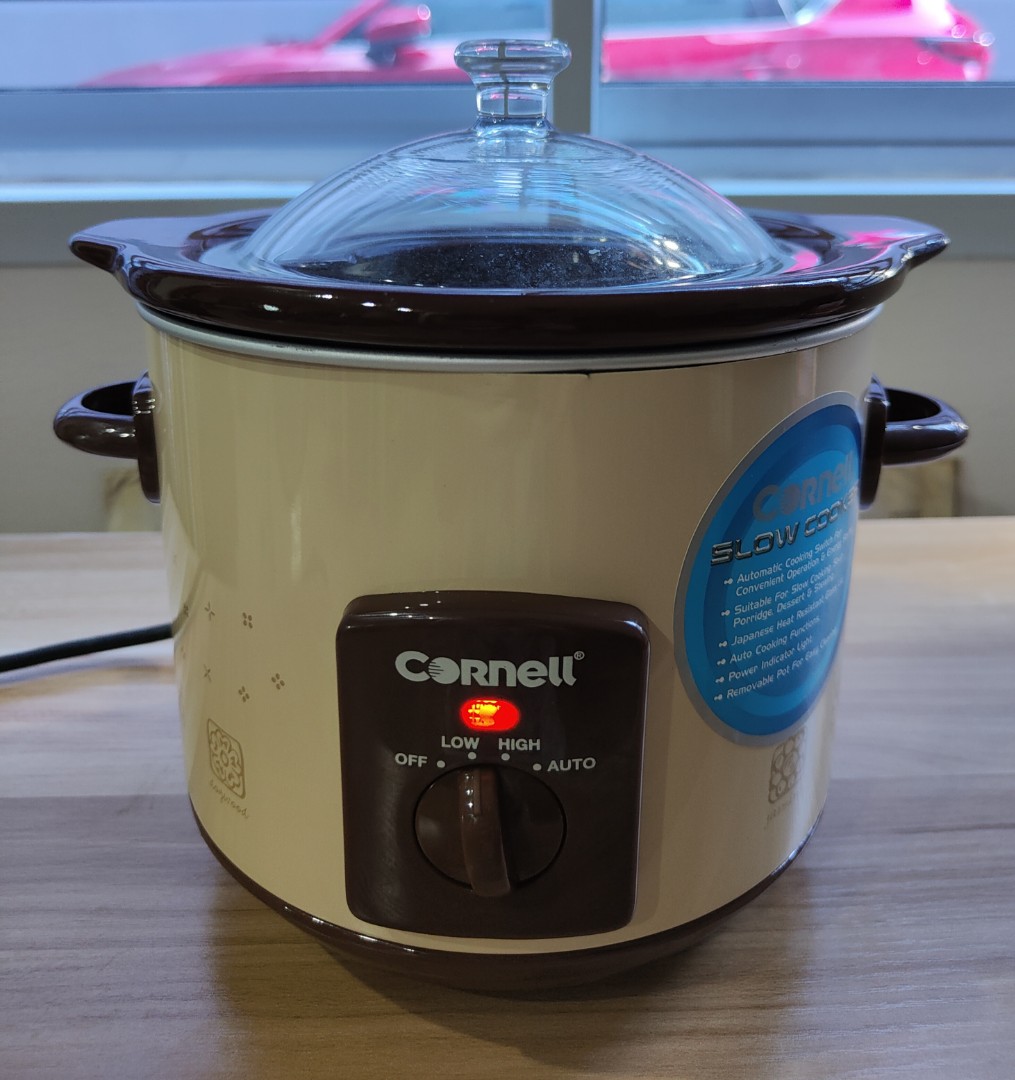 Cornell Slow Cooker 1.5L (Used), TV & Home Appliances, Kitchen ...