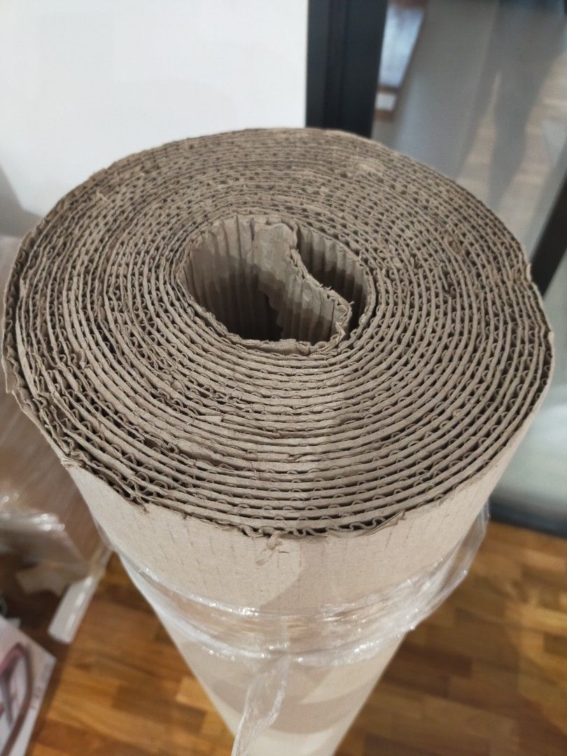 Corrugated paper roll, Everything Else on Carousell