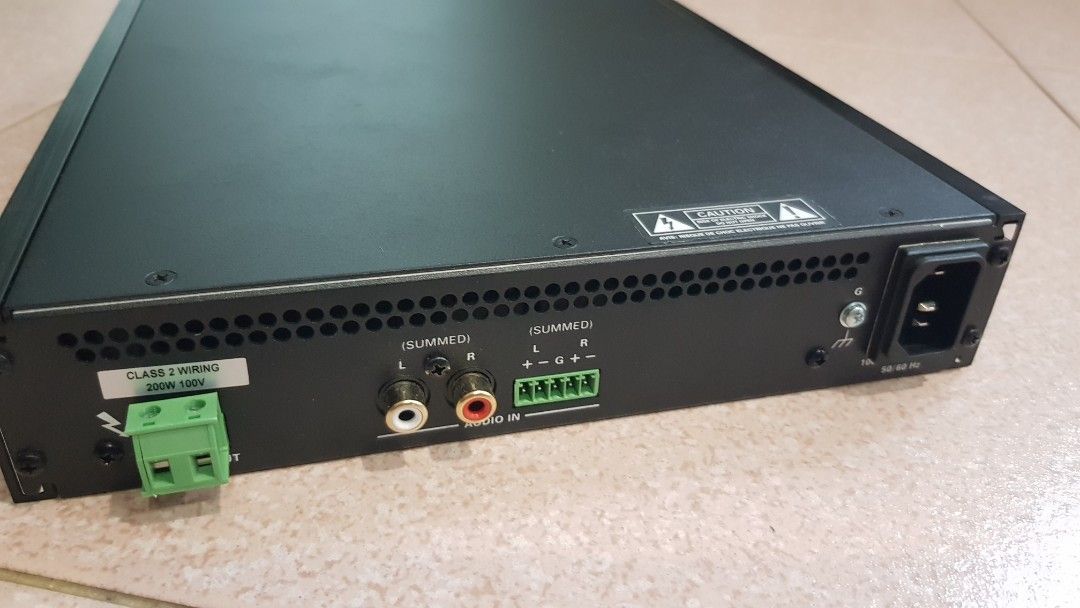 Crestron AMP-1200-100, Audio, Soundbars, Speakers & Amplifiers on Carousell