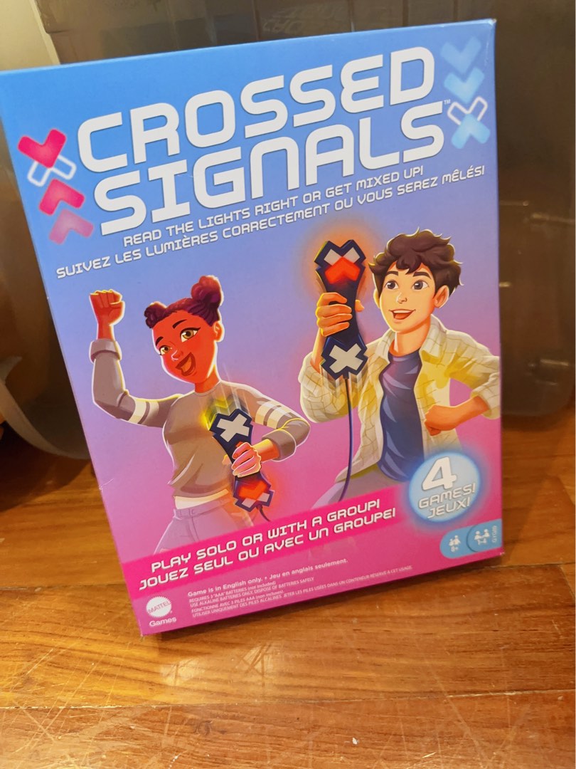 Crossed Signals game. Mint condition with fresh batteries., Hobbies ...